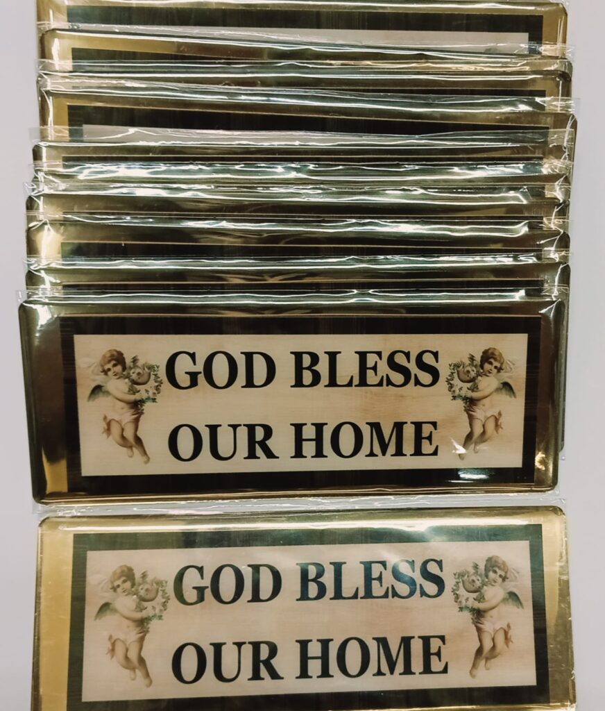 100 pieces door stickers of divine mercy Jesus – Eternal Catholic